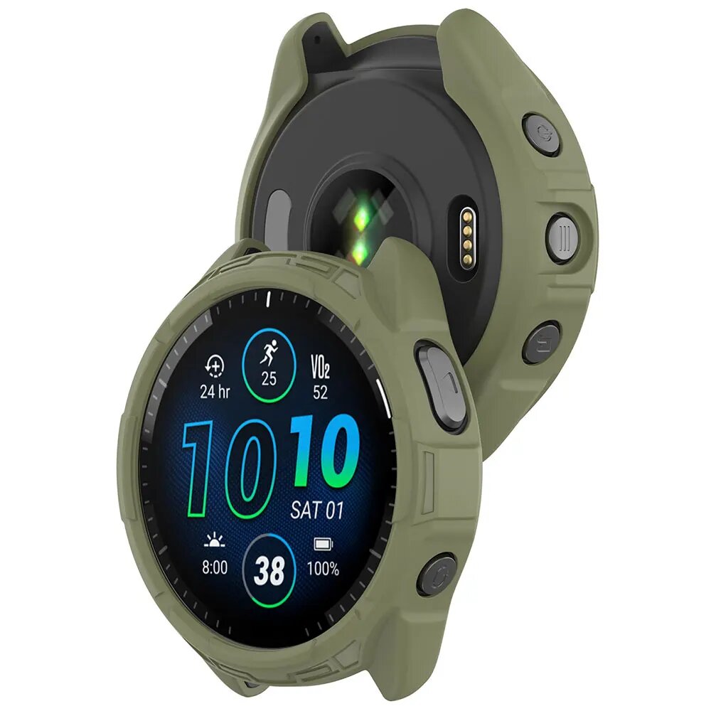 Защитный чехол Arvin для Garmin Forerunner 265, зеленый