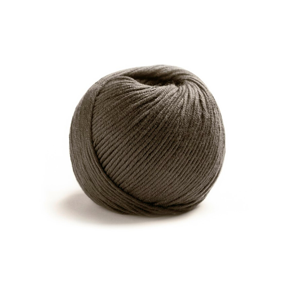 Cosma /Косма/ пряжа Lamana (60% пима хлопок, 40% модал), 50г/100м (48, macadamia (макадамия), коричневый)