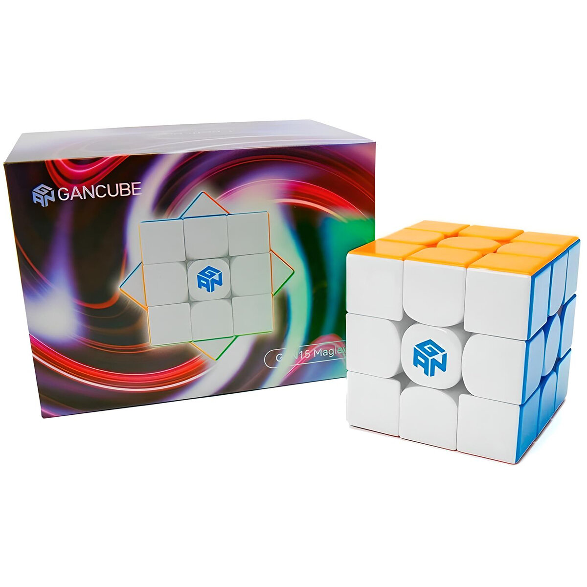 Кубик Рубка Gan 15 M Maglev UV Coated 3x3x3 / профессиональный