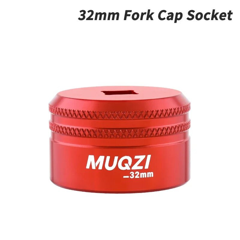 MUQZI Инструмент для торцевой крышки вилки 24/26/28/32 мм Красный, 32mm Red