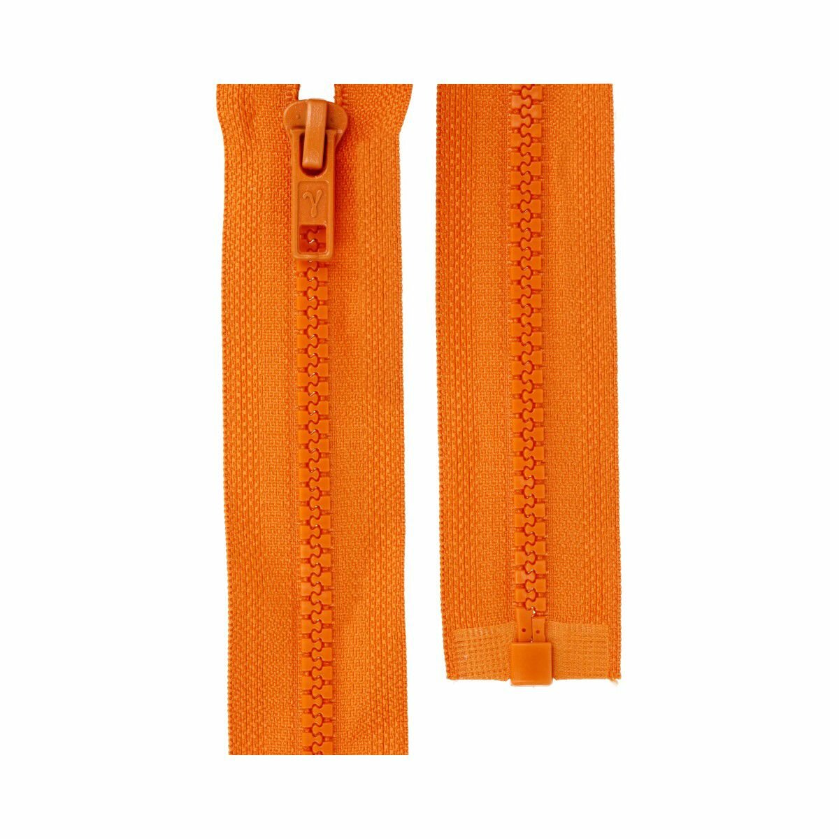 Молния трактор "GAMMA" тип 5 G3051 60 см 10 шт разъёмная однозамковая №272 т. оранжевый