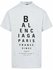 Футболка BALENCIAGA, размер 42, бежевый/белый