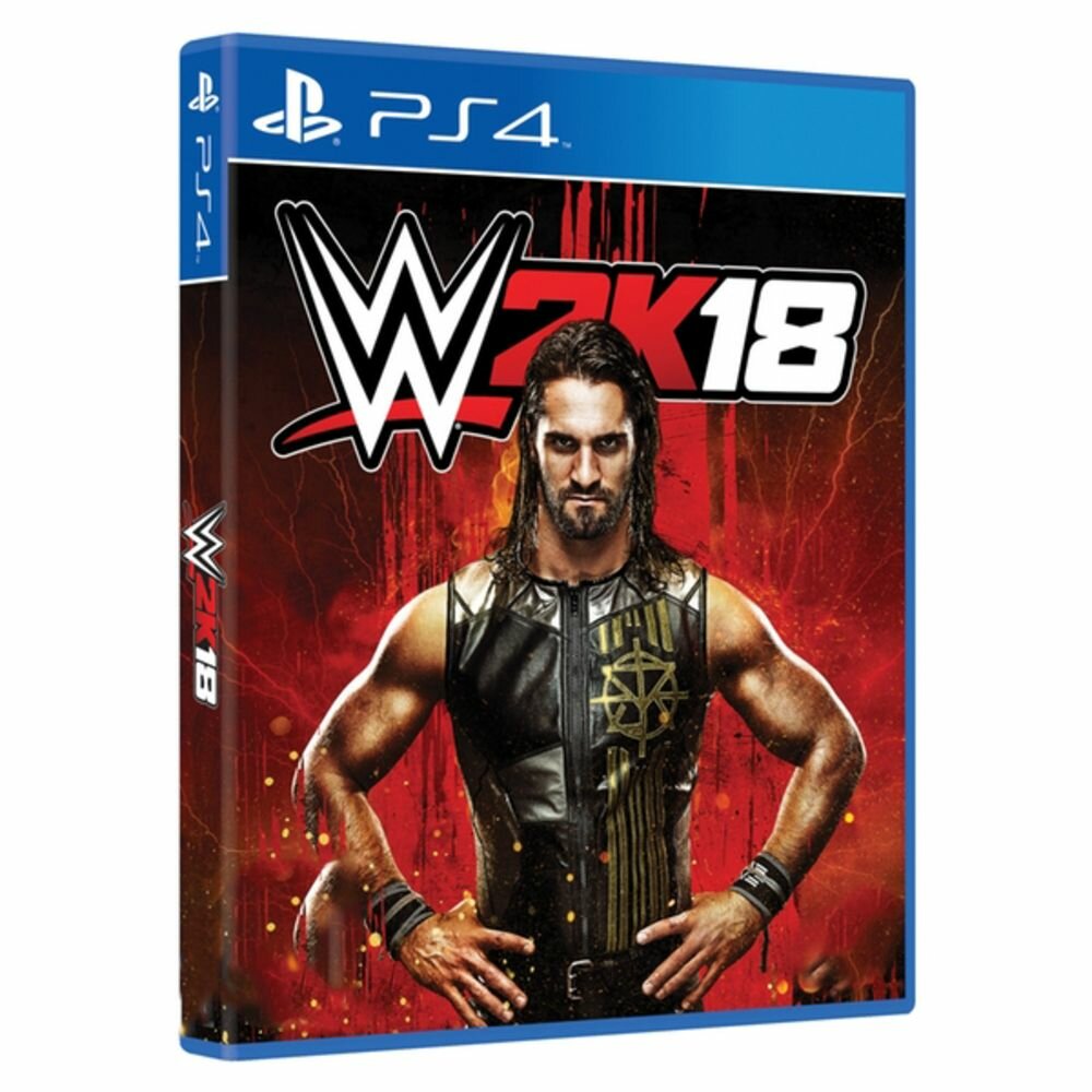 Видеоигра WWE 2K18 PS4/PS5 Издание на диске, Английский язык.