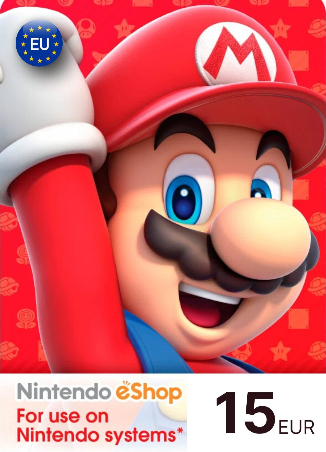 Nintendo eShop 15 евро подарочная карта Европа | Gift Card 15 EUR Europe