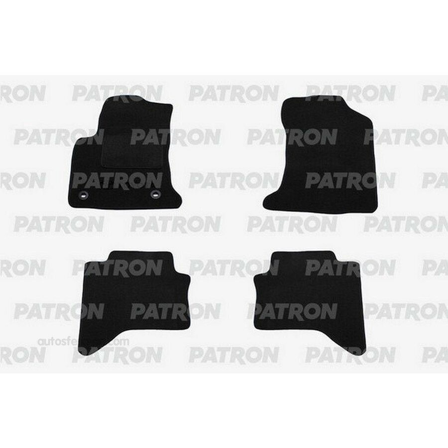 PATRON PCCTOY0070 Комплект автомобильных ковриков текстильных TOYOTA Hilux 2015-2018
