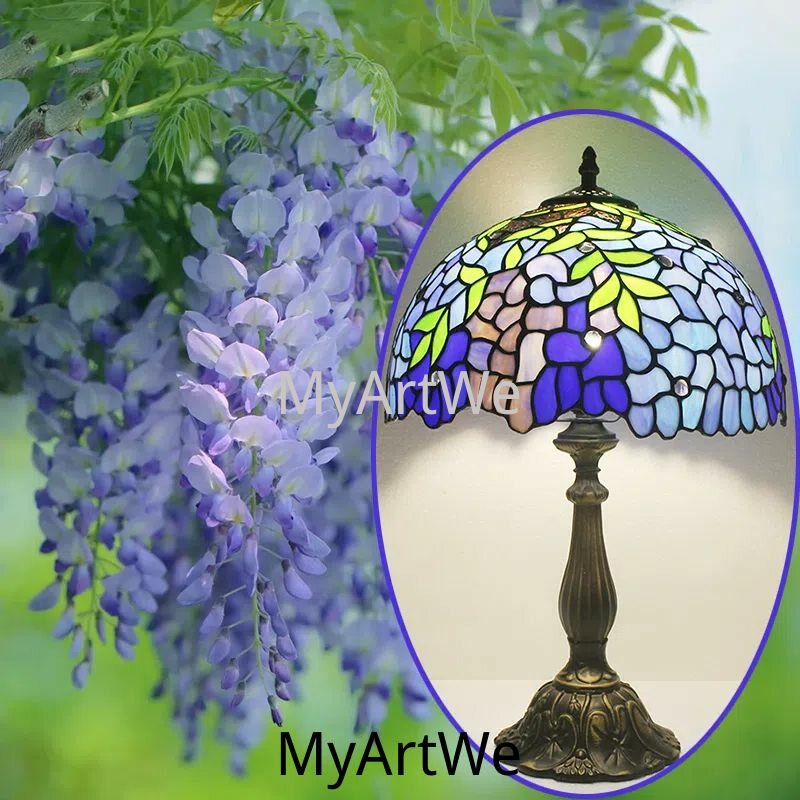 Лампа настольная MyArtWe M299W 30 CM Прикроватная лампа от Тиффани