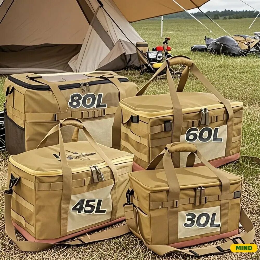 45L Сумка для хранения большой емкости для кемпинга на открытом воздухе Уличная походная сумка