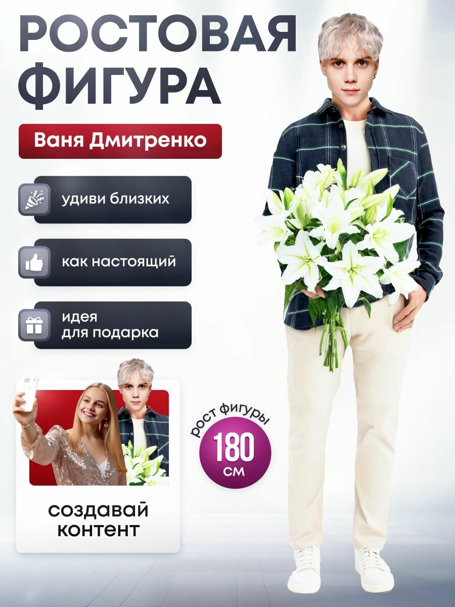 Ростовая фигура Ваня Дмитриенко