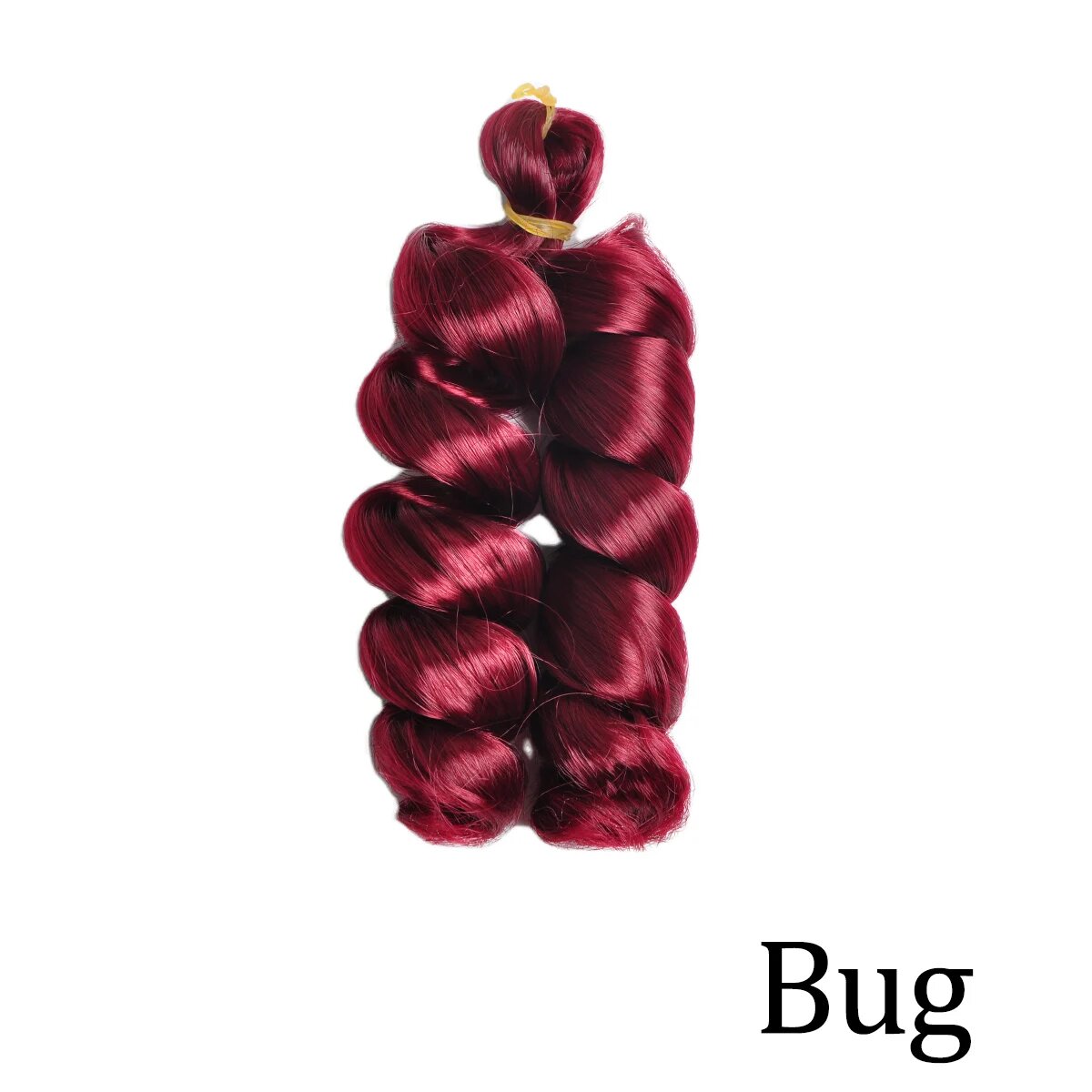 Локоны для волос Bug, 12 дюймов, 6шт