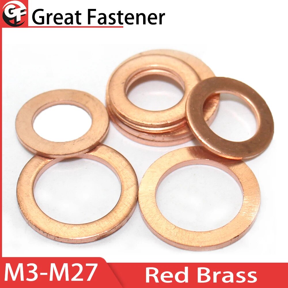 Уплотнительные шайбы GUOFEI M3-M27 thickness-1mm, M16 xOD22(10PCS)