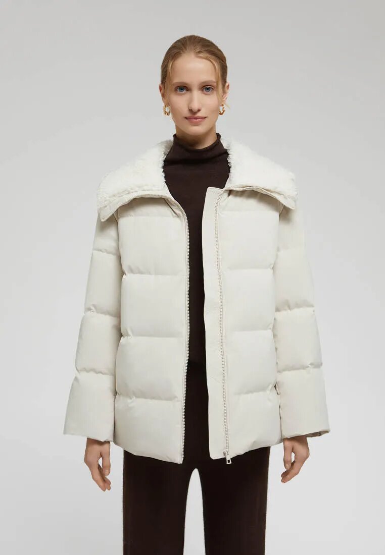 Пуховик с натуральным пухом