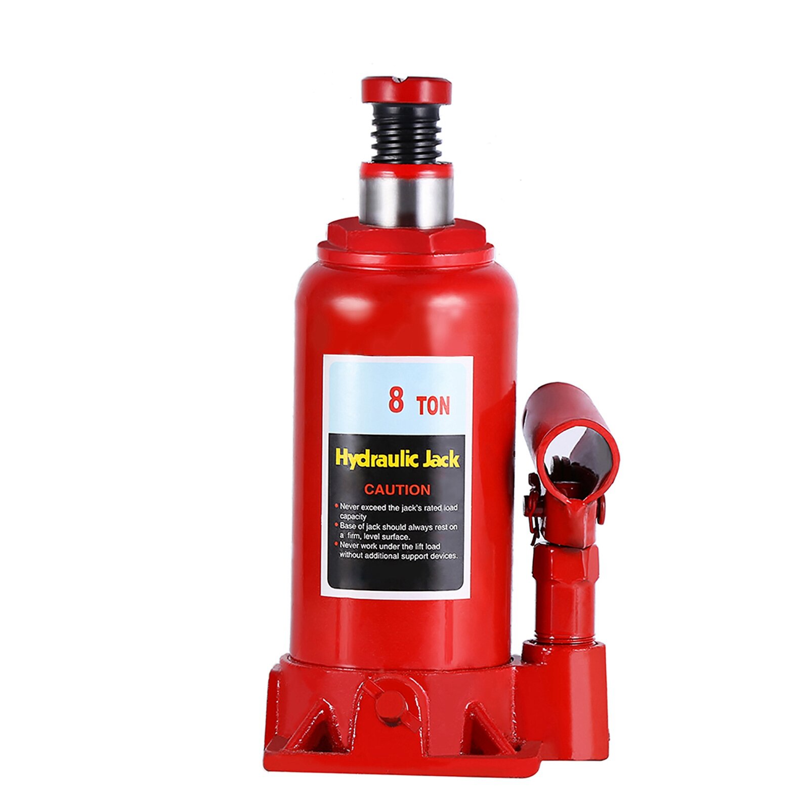 8-тонный портативный гидравлический бутылочный домкрат для автомобилей, грузовиков, автодомов и тракторов.