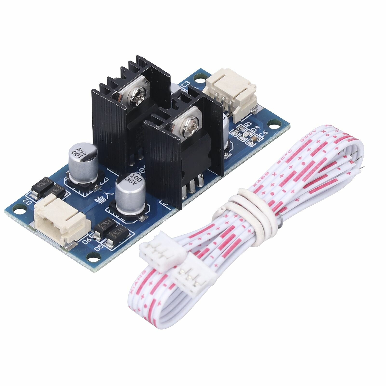 Двуполярный стабилизатор 8-15V AC/6-12V DC, низкий шум