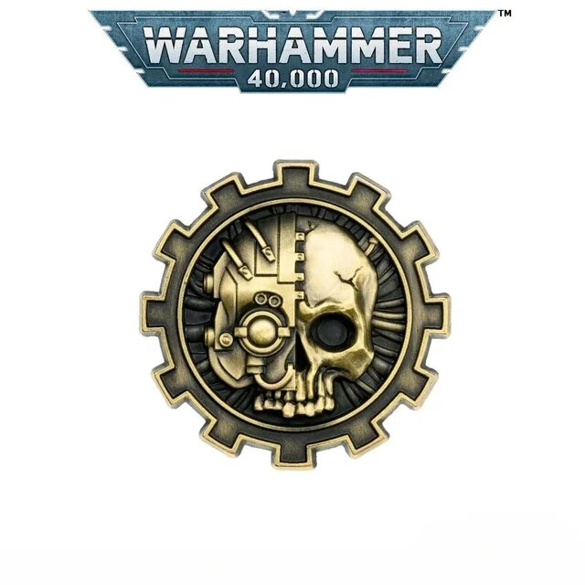 Металлическая брошь Warhammer 40000 JOY TOY