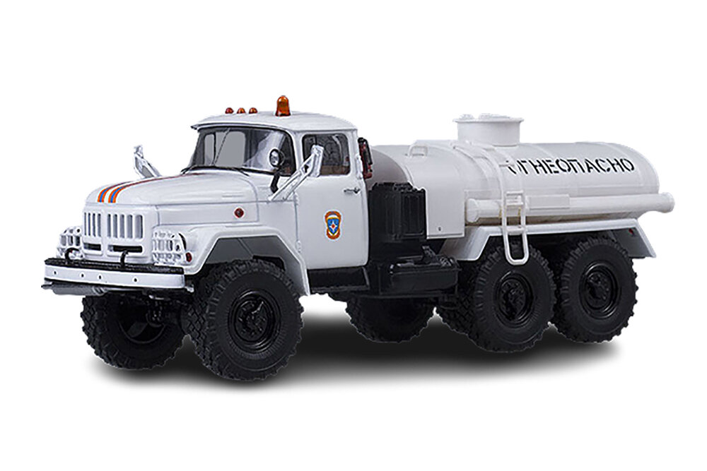 Модель коллекционная SSM Лихачев 131 АЦ-40-131 огнеопасно белый