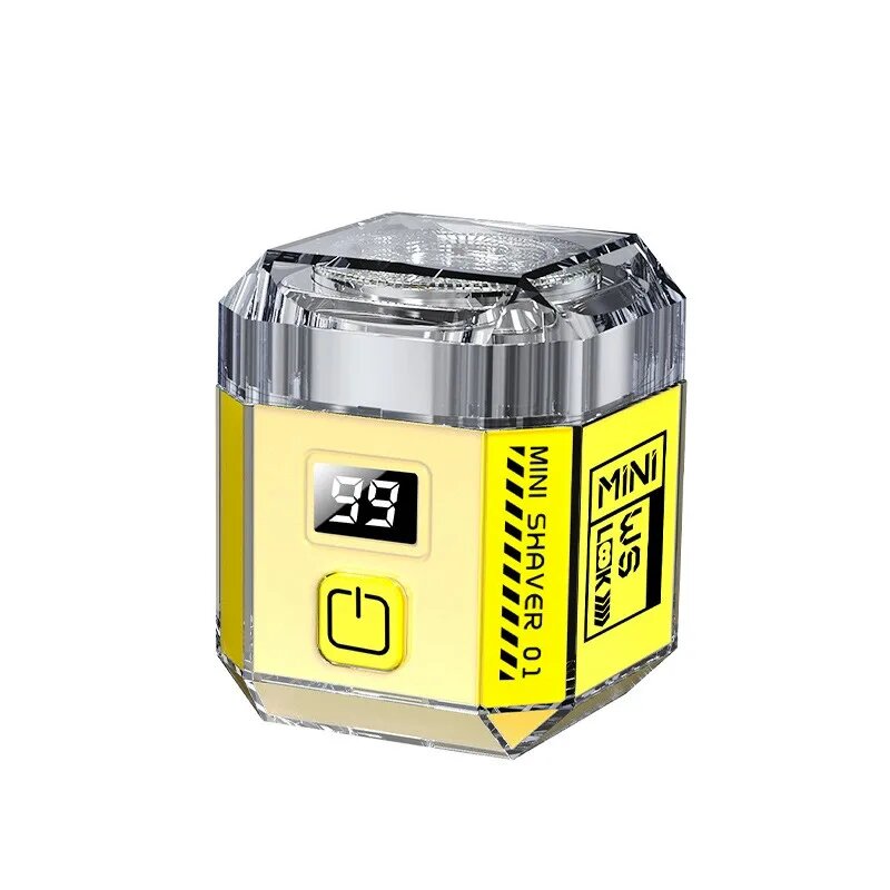 Электробритва Mini Shaver 0.1 WS LEXM, желтая