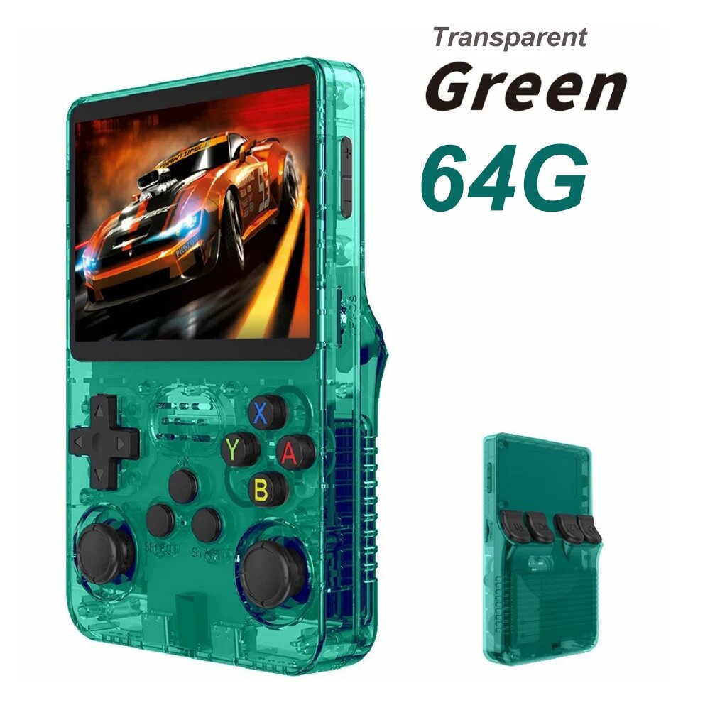 Портативная игровая консоль BOYHOM ARKOS R36S, Green 64G