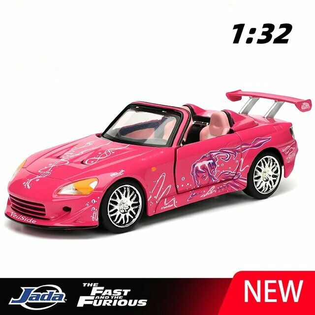 JADA 1:32 Форсаж S2000 JDM литые игрушечные машинки и модели автомобилей Миниатюрная масштабная модель автомобиля Игрушки для детей