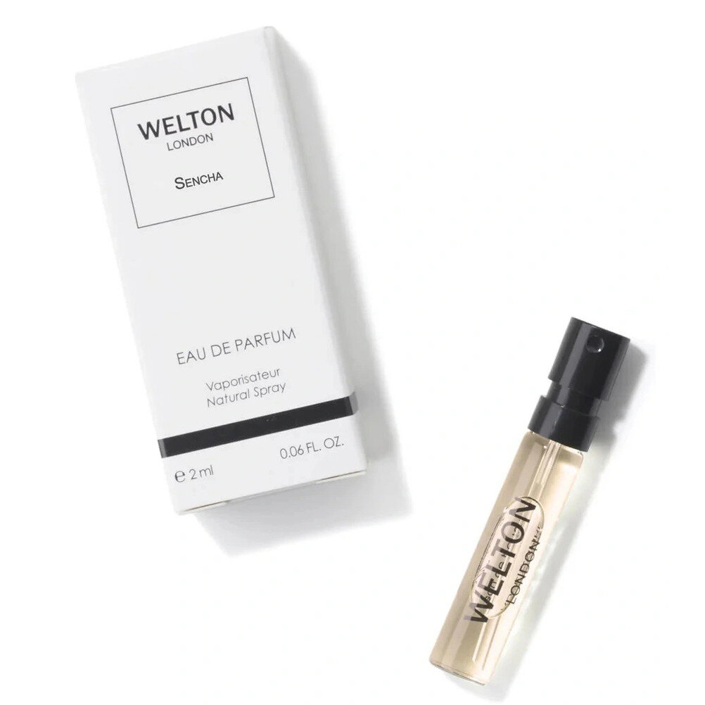 Парфюмерная вода Welton London Sencha миниатюра 2 мл / Пробник духов Велтон Лондон Сенча