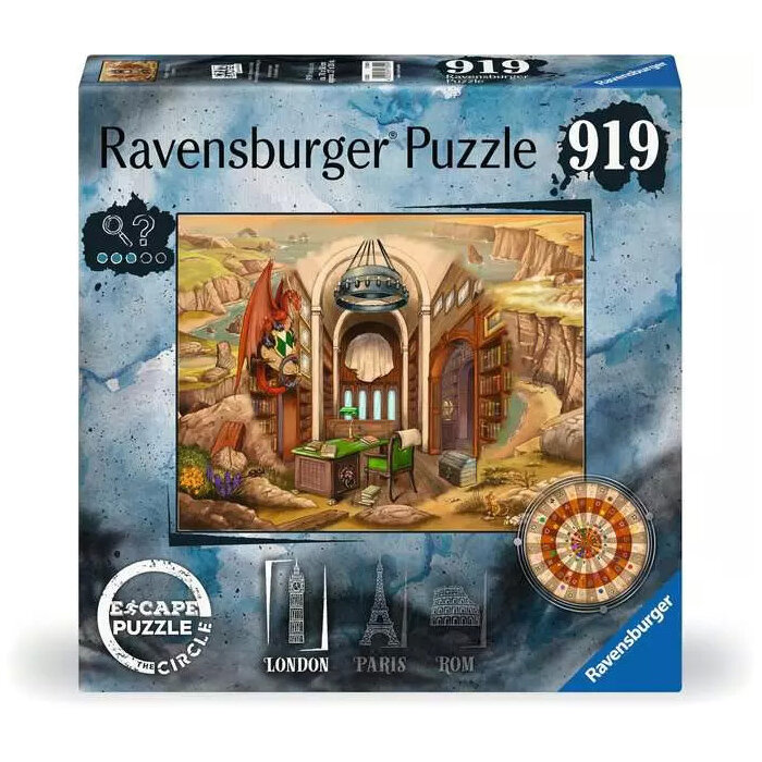 Пазл-квест Ravensburger 919 The Circle, Лондон, арт.17309, классический