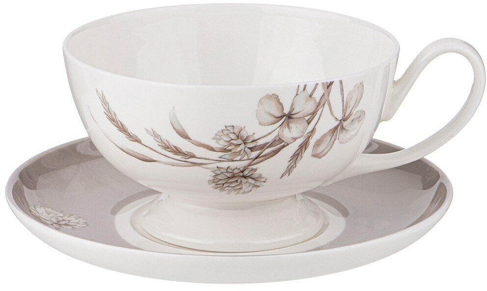 Чайная пара lefard "White flower" 350 мл