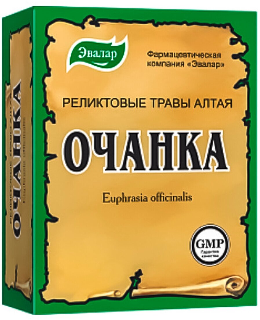 Очанка лекарственная, 50 гр, Эвалар