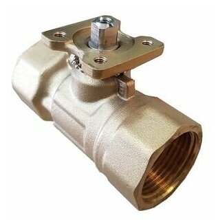 TECHNO 2032B двухходовой шаровой кран латунный под привод DN32, G1 14, КVS 25,0 640232-2