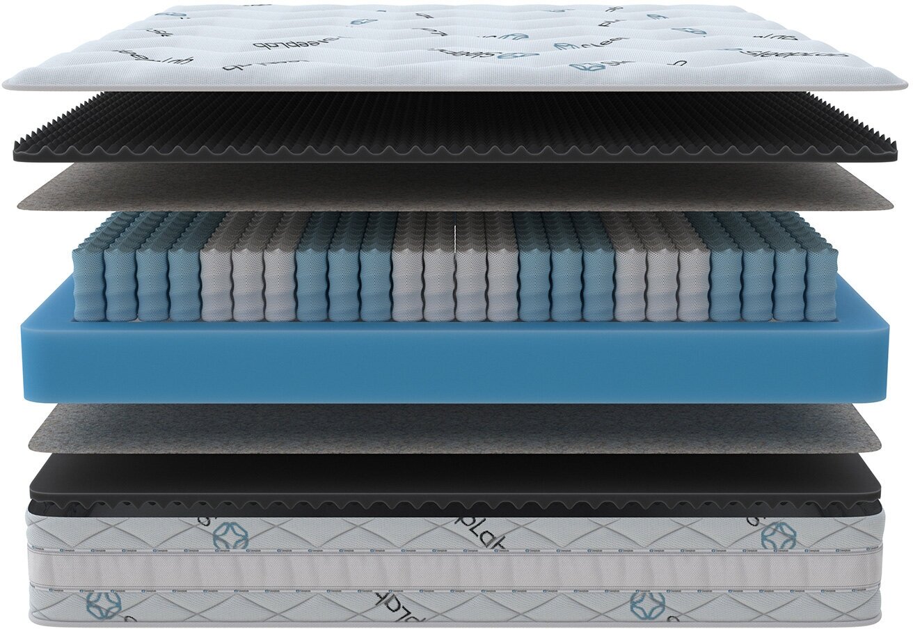 Матрас SLEEPLAB Professional, 160х200 см, жесткость средняя