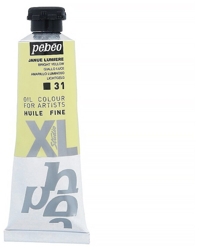 Краски масляные PEBEO XL 37 мл 937031 желтый светлый
