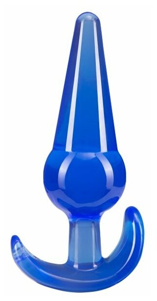Blush Novelties Синяя анальная пробка в форме якоря Large Anal Plug - 12,2 см.