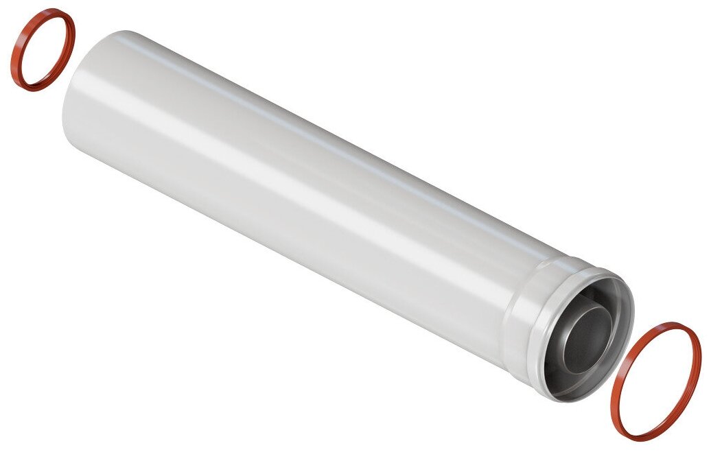 Удлинитель коаксиальный 60/100 L-500мм