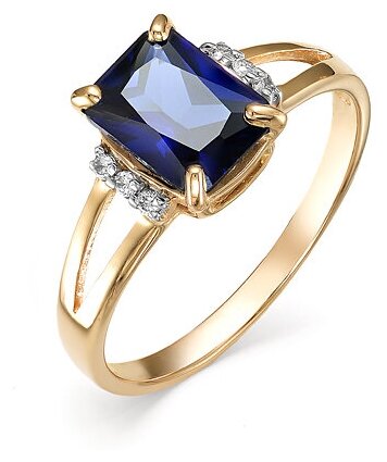 Кольцо, золото, 585 проба, александрит