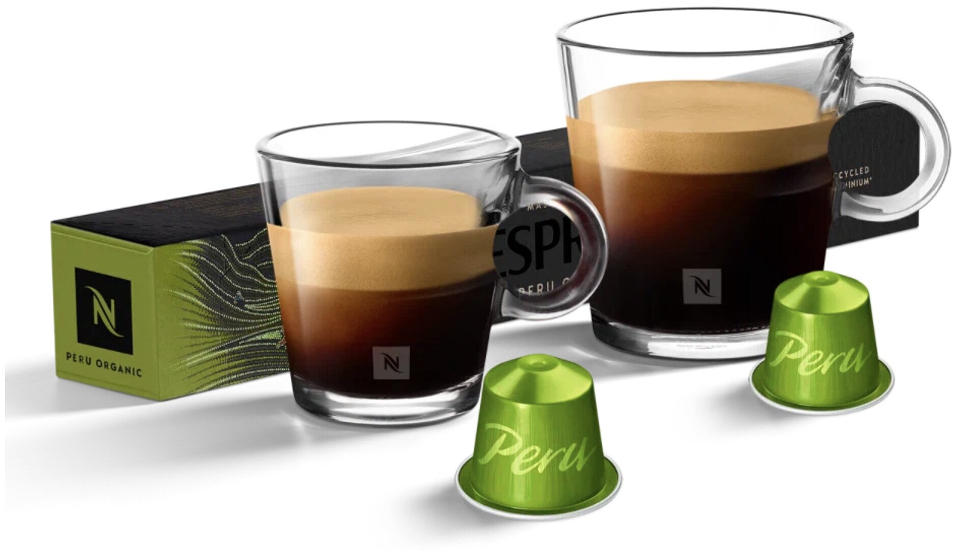 Кофе в капсулах Nespresso Peru Organic, 10 шт (капсул).