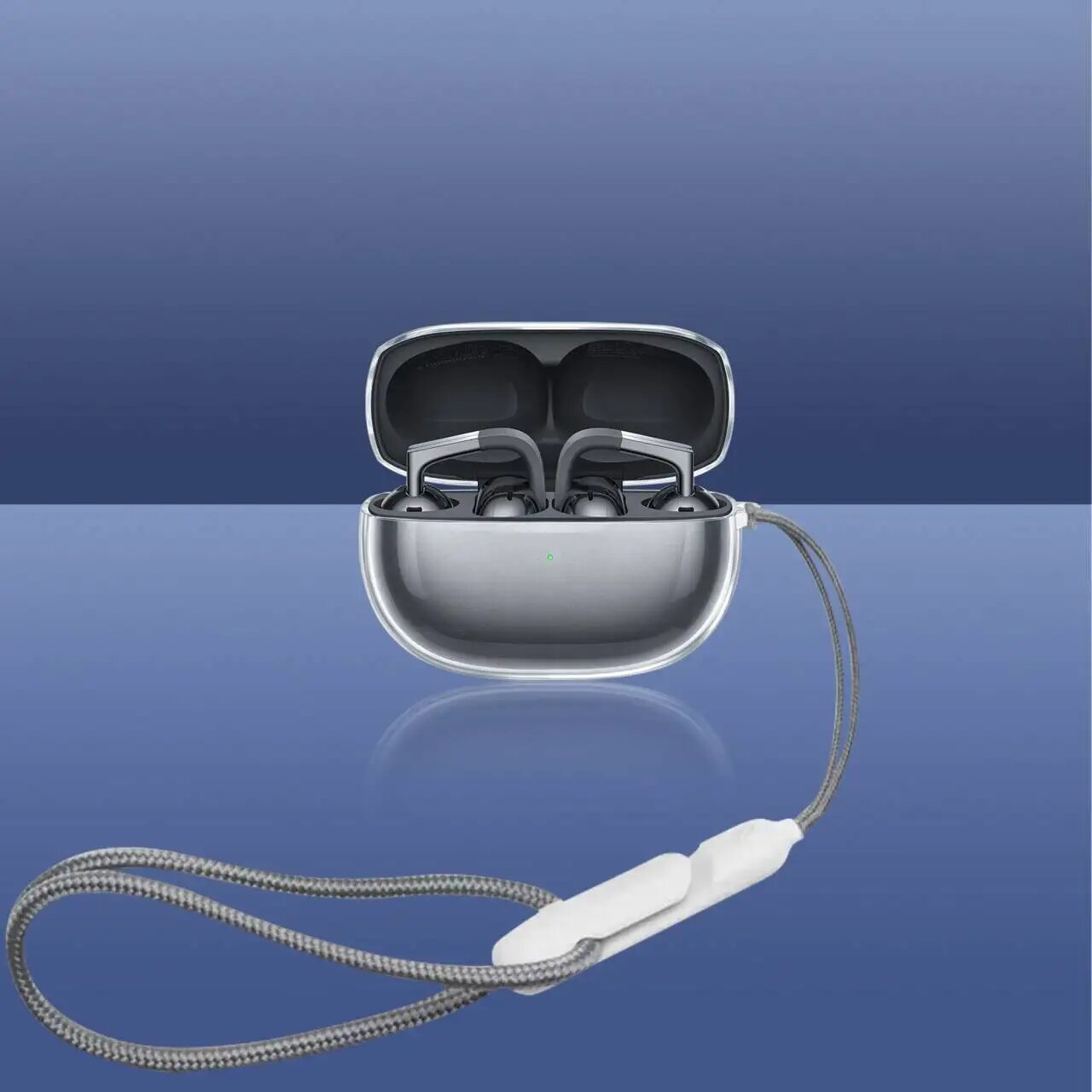 Прозрачный чехол WEIJI для Honor Earbuds Open-Ear Pro 02