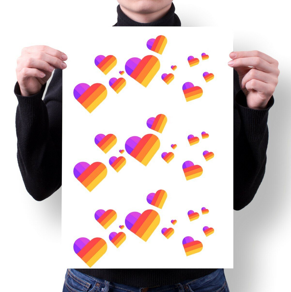 Плакат А4 Принт "Лайки, Likee" - 13