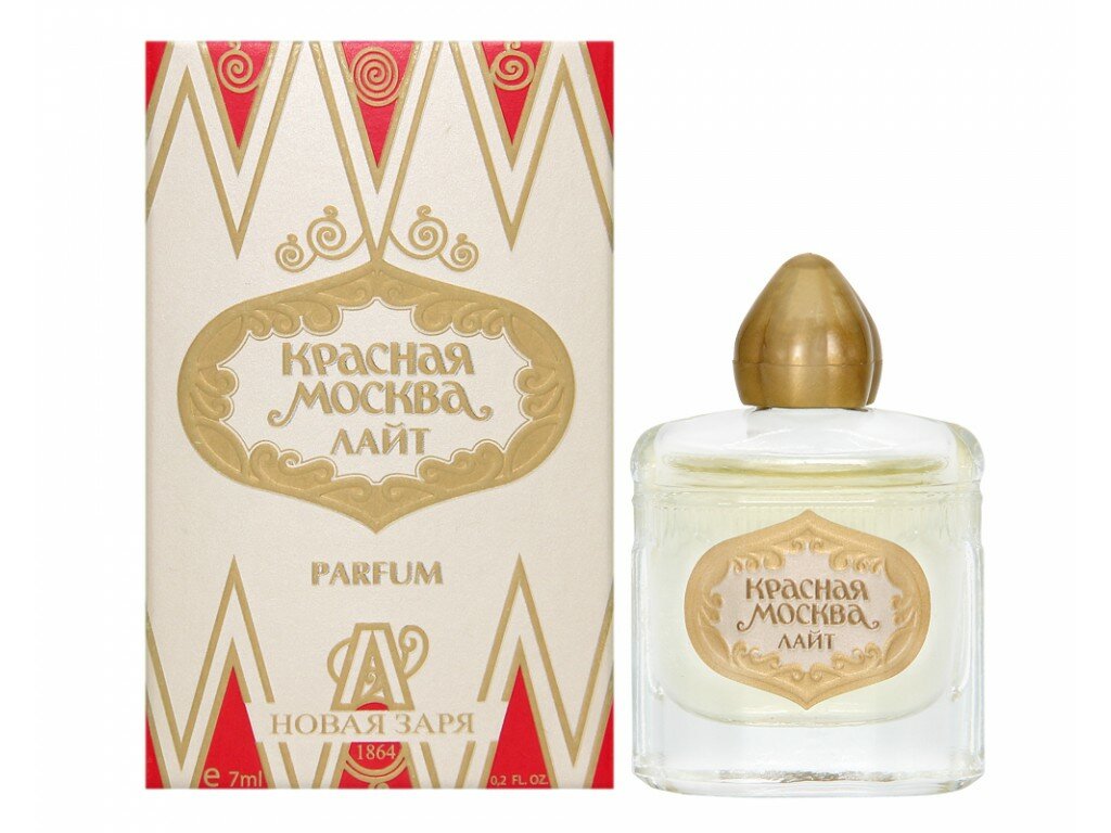 Новая Заря духи Красная Москва Лайт, 7 мл
