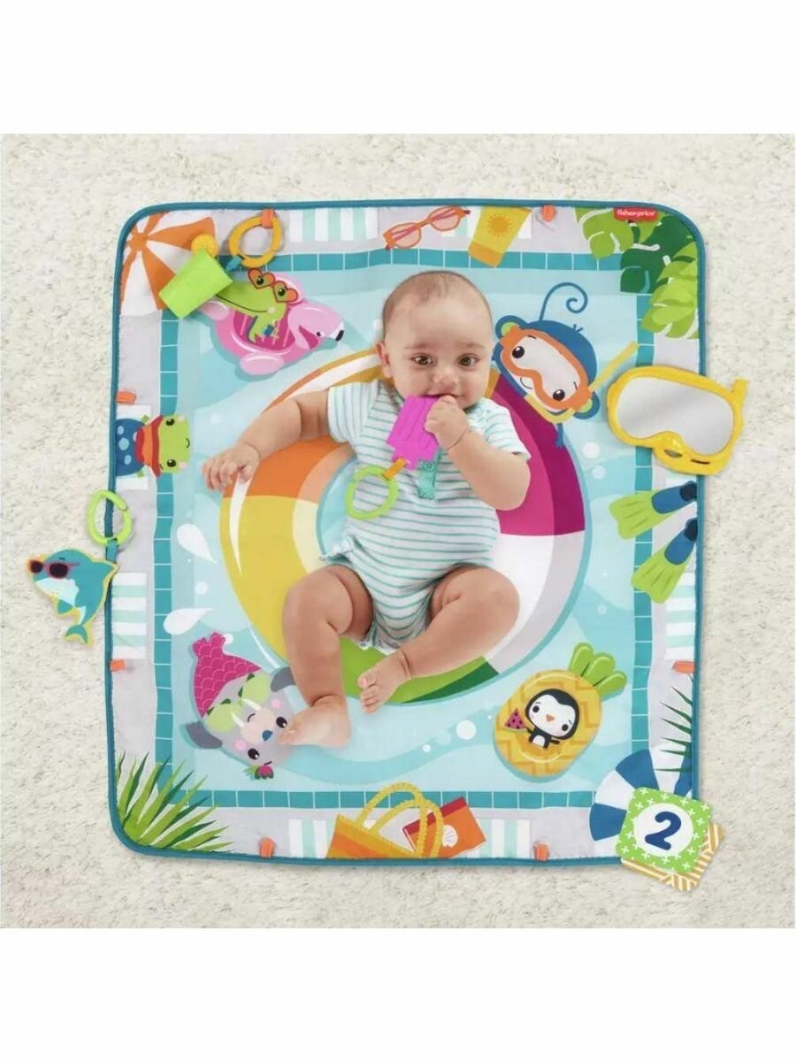 Коврик развивающий " Водный всплеск"