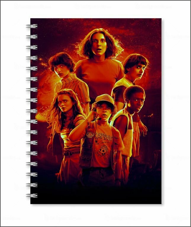 Тетрадь Очень странные дела, Stranger Things №16, А6
