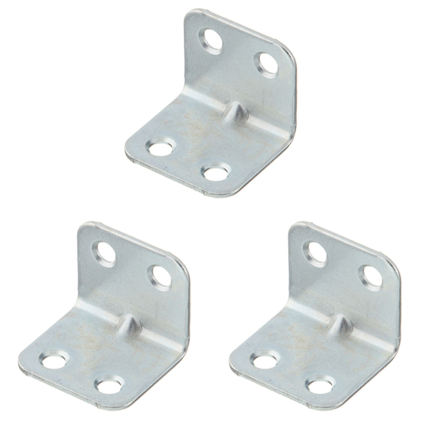 Уголок мебельный оцинкованный 25х25х28 мм (3 шт.)