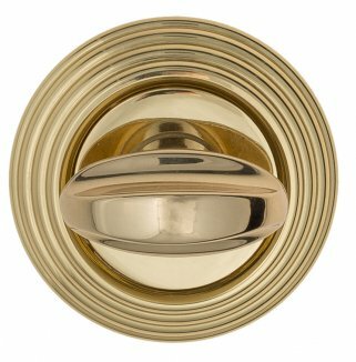 Фиксатор поворотный на круглом основании Fratelli Cattini WC-2 D8-OLV полированная латунь