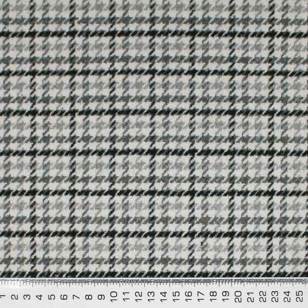 Пальтовая ткань Ткани-100 "Гусиные Лапки", смесовая, мультиколор, 1 м x 1,4 м