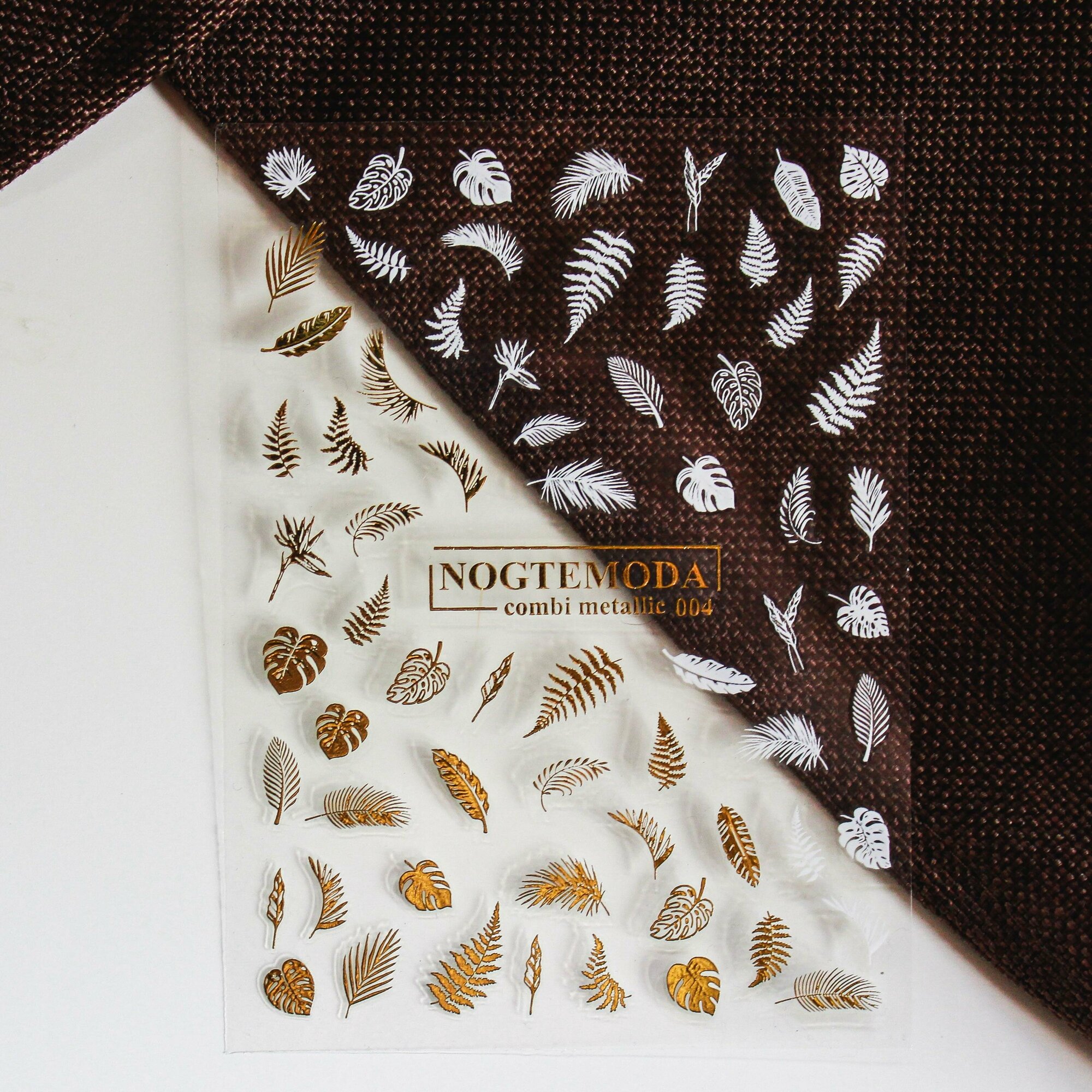 Наклейки Combi Metallic NogteModa №004