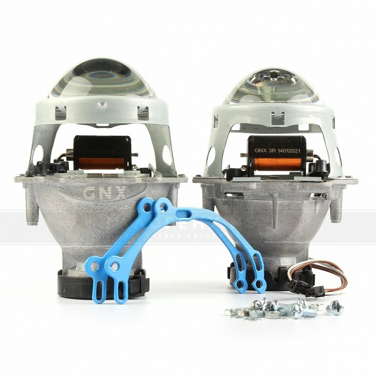 Линзы GNX Hella 3R Crystal для фар Toyota Camry XV40 2009-2011 комплект биксеноновых линз 2 шт для автомобиля Тойота Камри