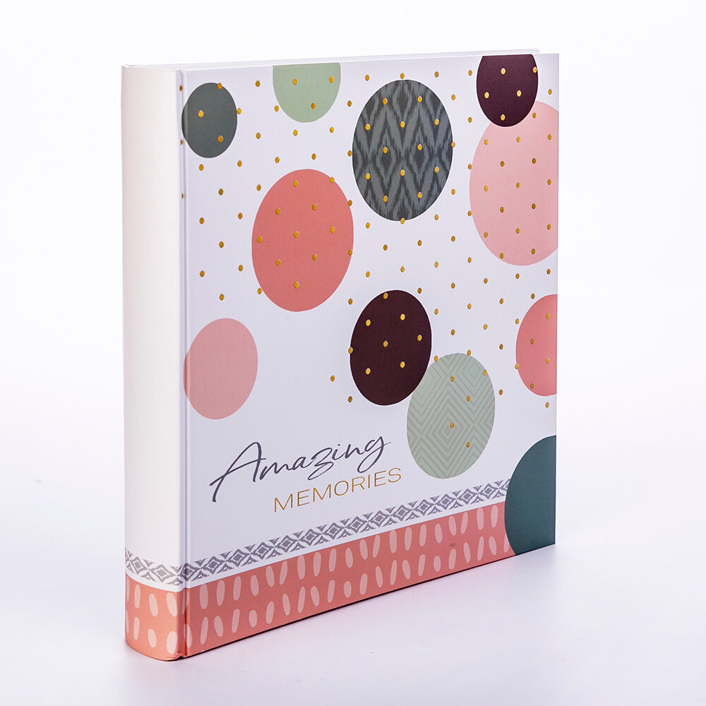 Фотоальбом WALTHER MX-485,100 белых стр 30x30см под наклейку (стикеры или уголки)