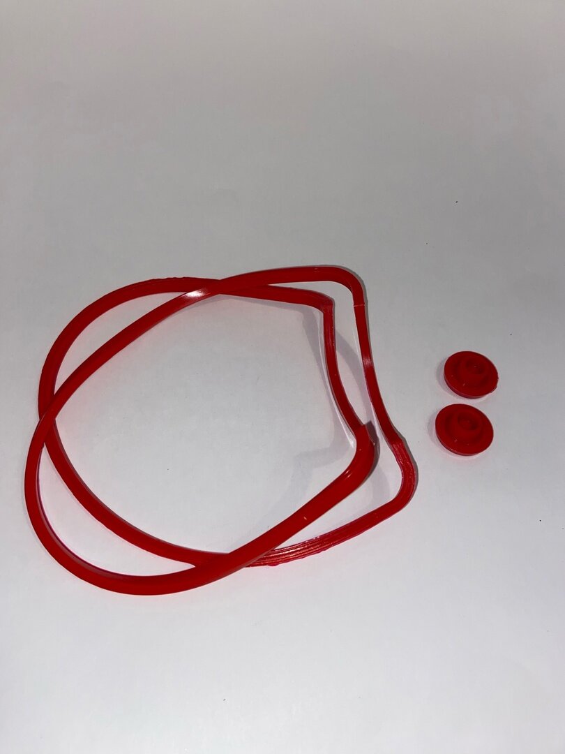 Рем. набор. Прокладка клапанной крышки + (2 втулки) под 8кл. двигатель (ROSTECO) для ВАЗ 2108 - 2190.