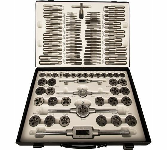 Набор метчиков и плашек, 110 предметов Gigant STD110