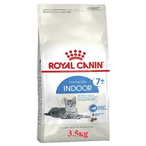 Royal Canin Для пожилых домашних кошек: 7-12лет (Indoor 7+) , 3.5кг