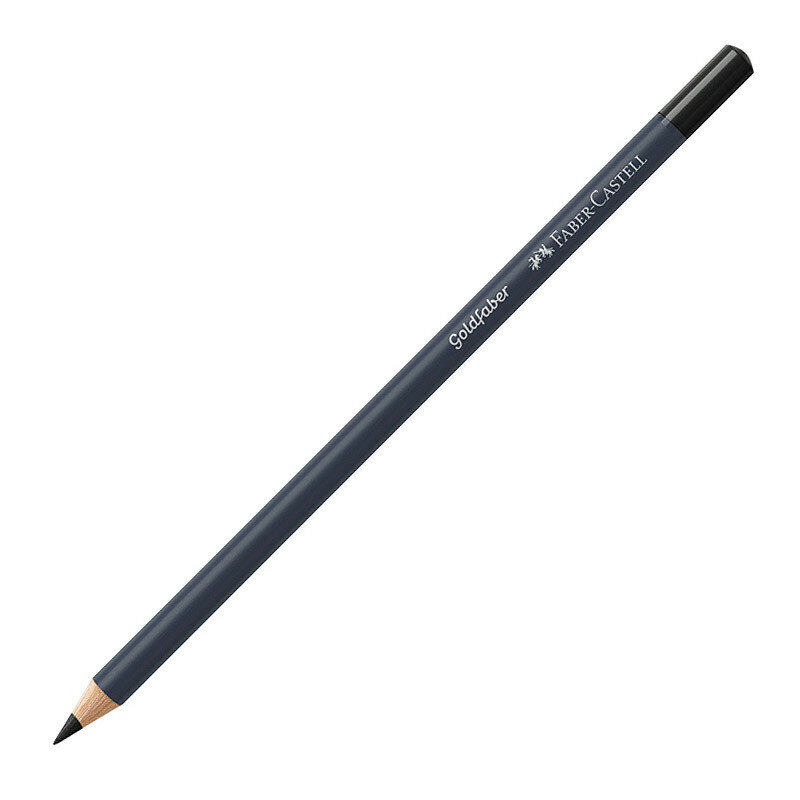 Цветные карандаши Faber Castell Карандаш цветной Faber-Castell Goldfaber, 199 черный