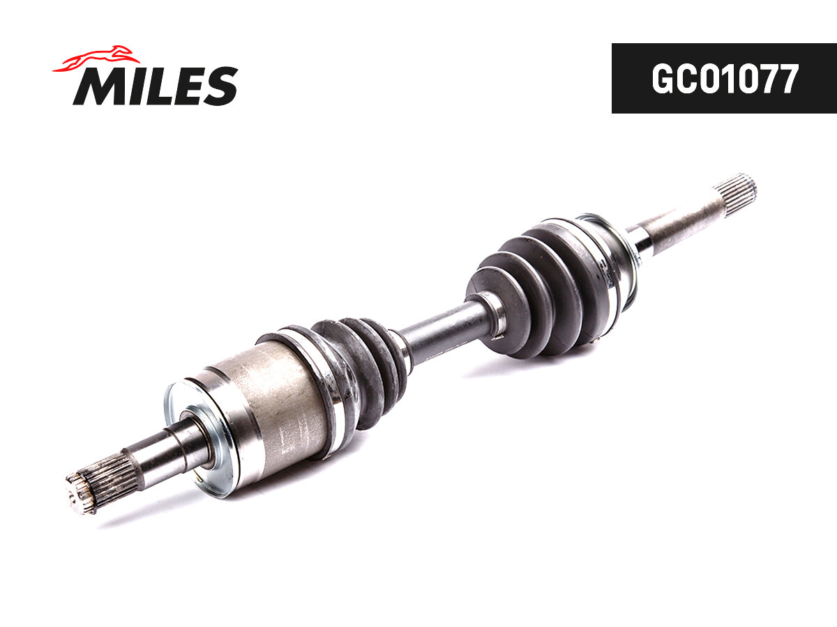 MILES Привод в сборе MITSUBISHI PAJERO II/SPORT/L200 III 2.4-3.5 90-09 передний левый