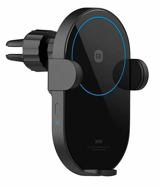 Держатель с беспроводной зарядкой Mijia Wireless Car Charger 30W (W03ZM)
